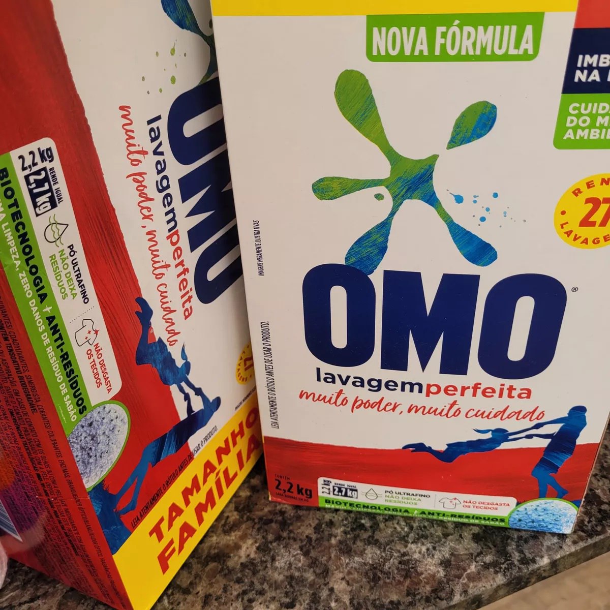 Sabão Em Pó Omo Lavagem Perfeita 2.2kg - Eba Promoção