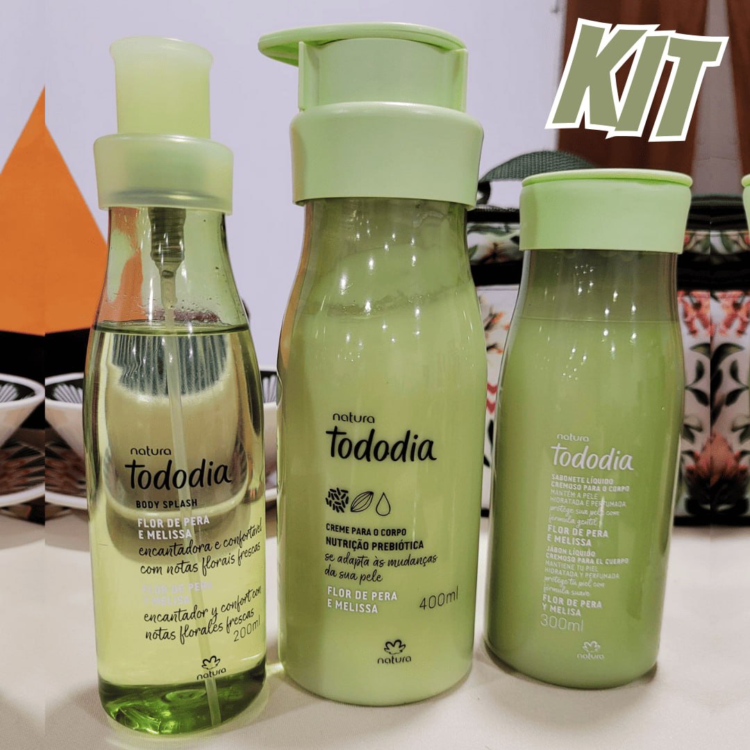 Presente Natura Tododia Flor de Pera e Melissa - Eba Promoção