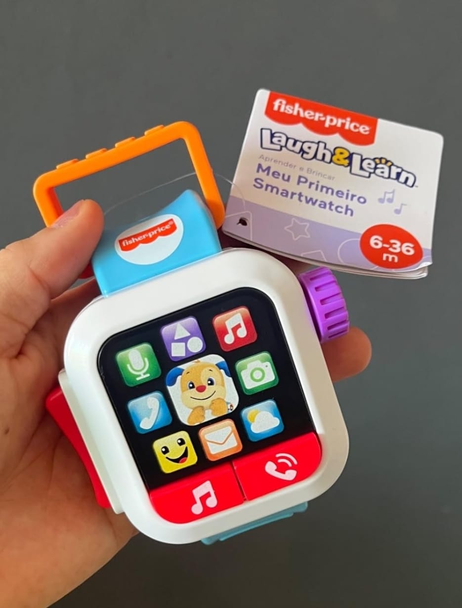 Fisher-Price, Meu Primeiro Smartwatch, Aprender e Brincar, Estimula o ...