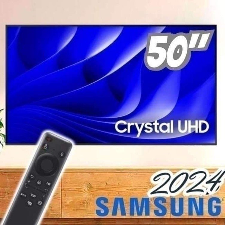 Samsung Smart TV 50" Crystal UHD 4K 50DU8000 - Painel Dynamic Crystal ...