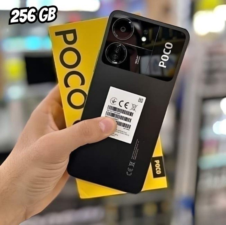 Smartphone Xiaomi POCO C65 8GB+256GB, azul - Eba Promoção
