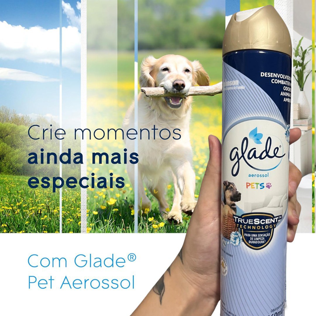 Glade Aromatizador de Ambiente Aerosol Pets, Glade Spray, Odorizador de ...