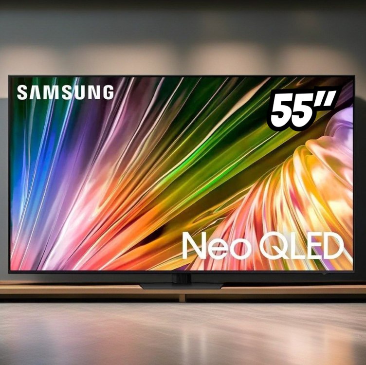 Samsung Smart TV 55" Neo QLED 4K 55QN85D - Processador com AI ...