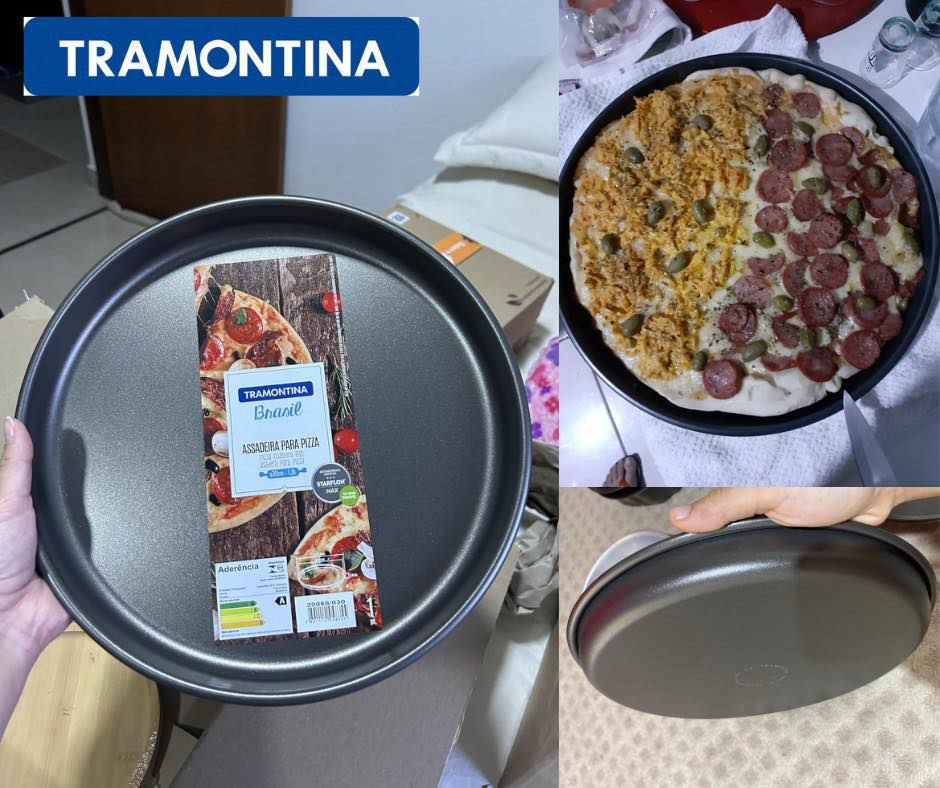 Tramontina 20058035 Assadeira para Pizza de Alumínio com Revestimento ...