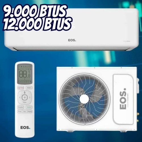 Ar-condicionado Split 9000 ou 12000 Btus Eos Master Confort On/off High Wall Só Frio 220V - Eba ...