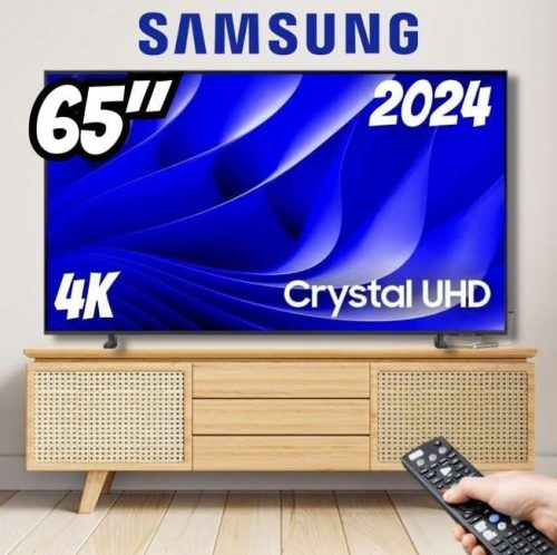 Samsung Smart TV 65" UHD 4K 65DU7700 - Processador Crystal 4K, Gaming ...